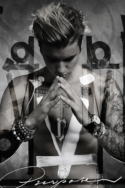 Plakát, Obraz - Justin Bieber - Purpose, (61 x 91,5 cm)