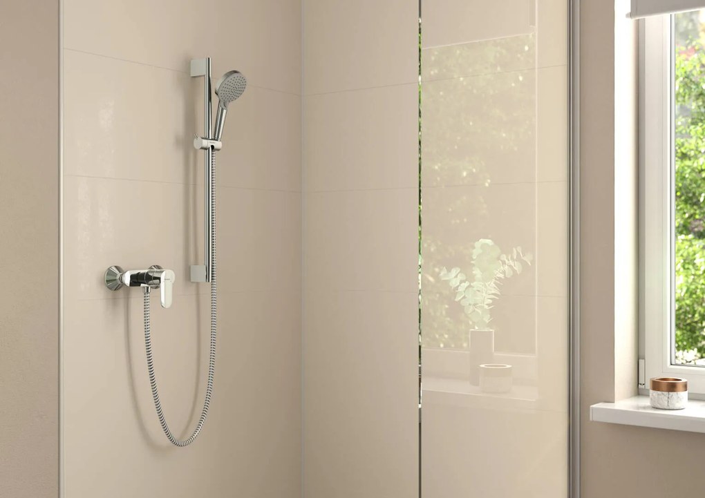 Hansgrohe Vernis Blend, nástěnná sprchová baterie, chromová, 71640000