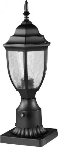 2 PC Soumrak do úsvitu Svítidlo na sloup venkovní lampy 390 mm Držák na sloup