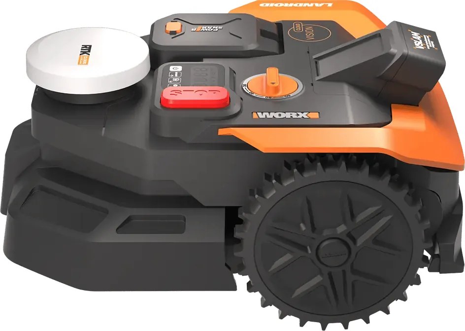 Worx Vision Cloud Robotická sekačka WR365E, 650 m², max. náklon 30 %, výška střihu: 30–60 mm, 59 dB