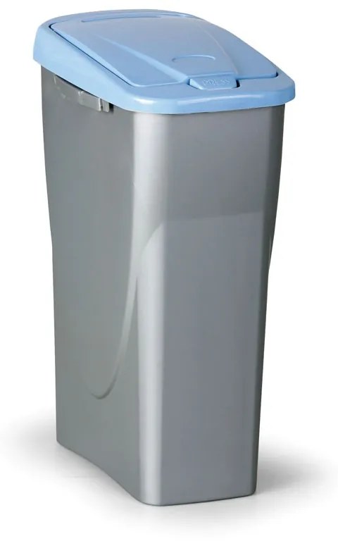 B2B Partner Odpadkový koš (š x h x v): 25 x 42 x 62 cm, 40 l, víko: modré