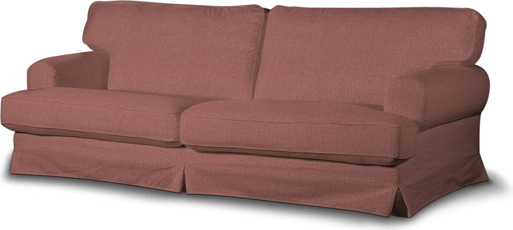 Potah na pohovku IKEA Ekeskog rozkládací barva hnědá látka pletený vzor