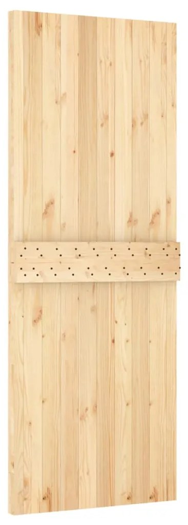 Dveře NARVIK 80 x 210 cm masivní borové dřevo - Default Title