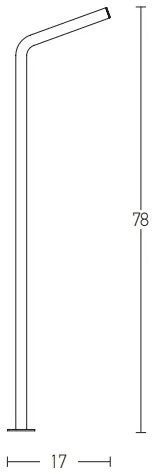 Zambelis E206 - LED Venkovní lampa LED/10W/230V IP54 antracit