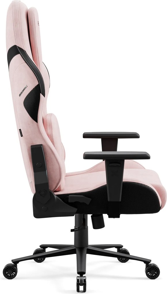 Herní židle Normal Size, černý-růžový: Diablo X-One Prime Akira Pink