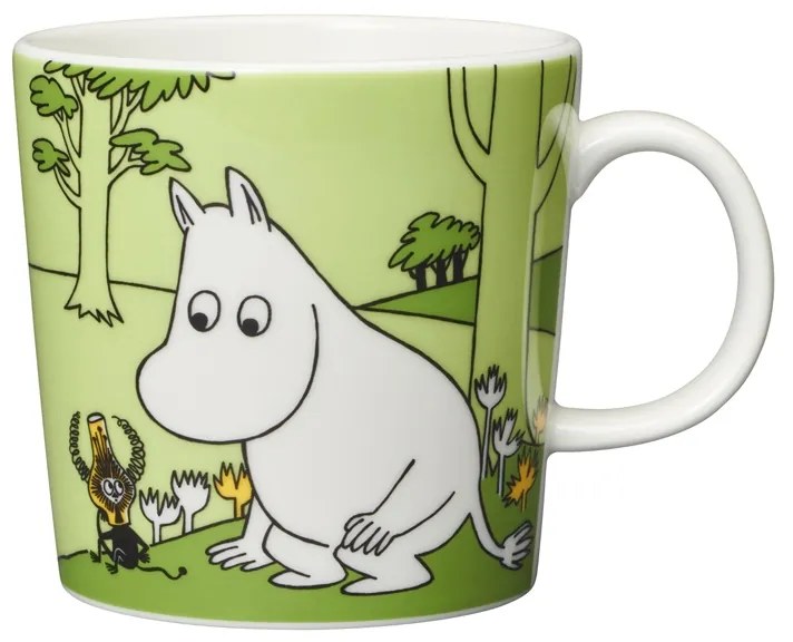 Hrnek Moomintroll 0,3l, zelený