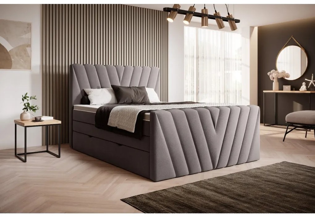 Candice boxspring postel 140X200 Materiál / Dekor: Poco 4