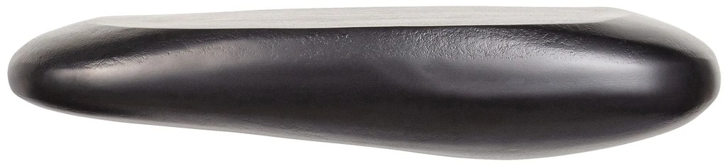 BEPUREHOME Kovová nástěnná polička Rock – 10 × 54 × 14 cm 10 × 54 × 14 cm