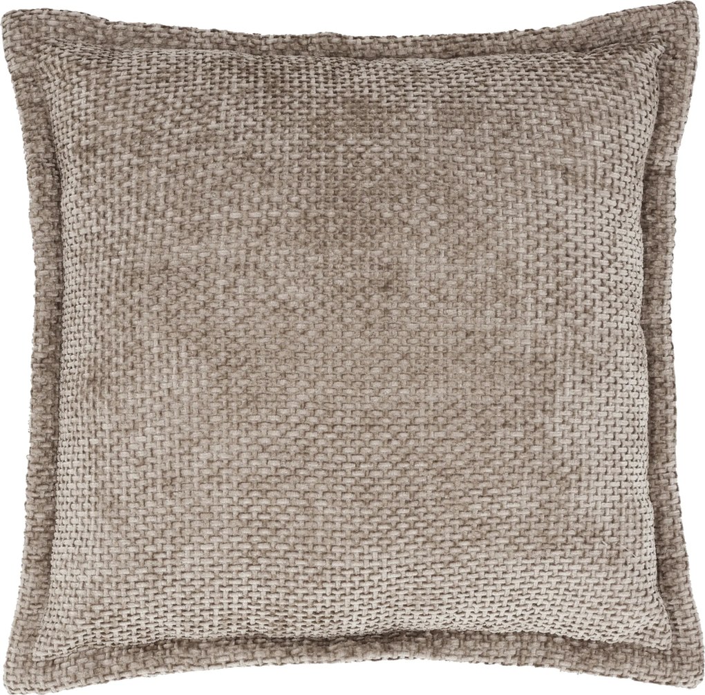 Livarno® Dekorativní polštář, 45 x 45 cm (strukturovaná/béžová)