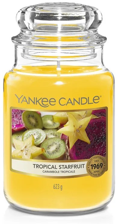 Yankee Candle vonná svíčka Tropical Starfruit Classic velký