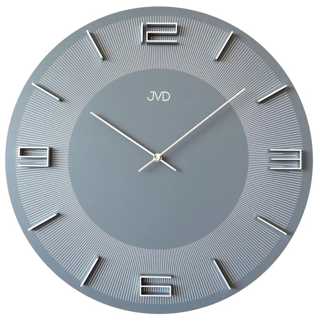 Designové nástěnné hodiny JVD HC34.2 modré