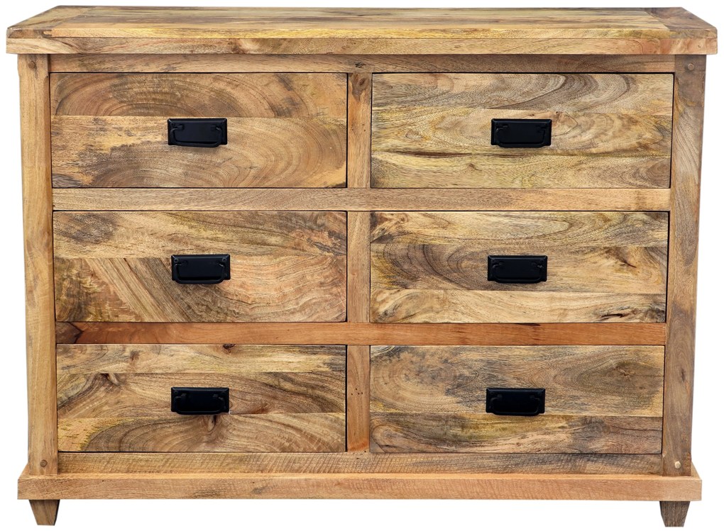furniture-nabytek.cz - Komoda z mangového dřeva 120x50x80