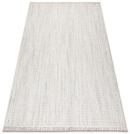 koberec NANO EO78C Melange, smyčkový, plošně tkaný šedá / bílá velikost 140x190 cm | krásné koberce cz