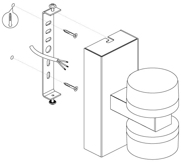 Eglo 96541-LED Stmívatelné koupelnové nástěnné svítidlo ROMENDO 2xLED/7,2W/ IP44