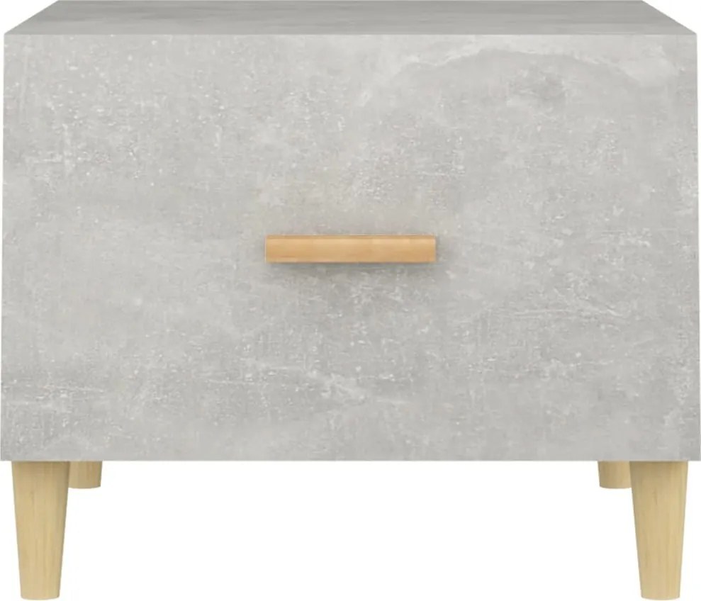 vidaXL Konferenční stolky 2 ks 50 x 50 x 40 cm kompozitní dřevo [812717] Barva: Bílá