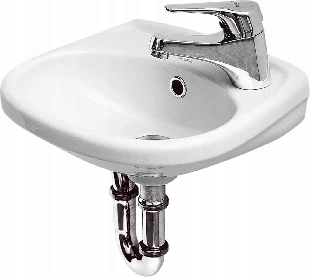 Cersanit Eko, keramické umyvadlo nástěnné, 35cm, K07-002-P
