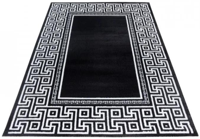 Moderní kusový koberec Parma 9340 Black | černý Typ: 120x170 cm