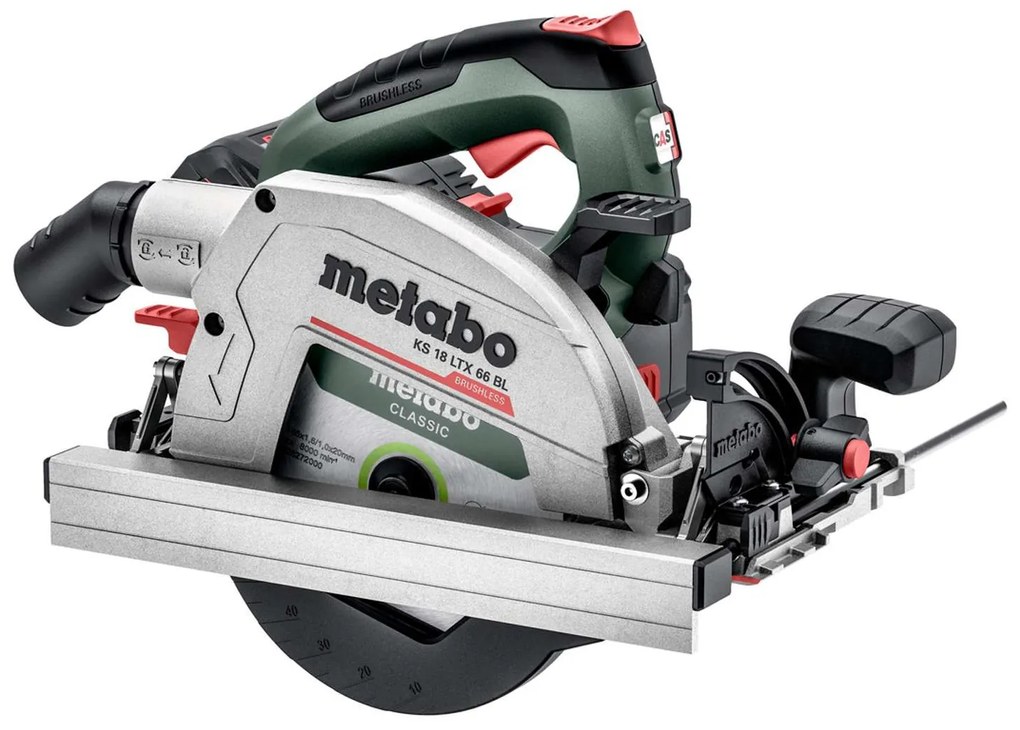 Metabo - 18V AKU okružní pila 165 mm, 2x aku 8,0 Ah LiHD, nabíječka 611866810