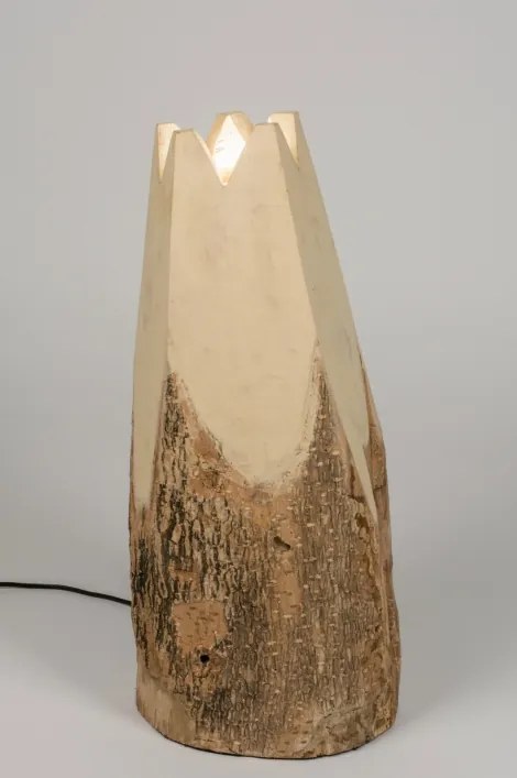 Stolní LED lampa Naturo Wood Trea II