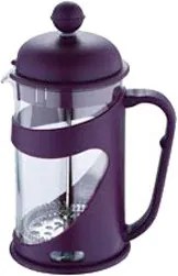 Konvička na čaj a kávu French Press 600 ml fialová