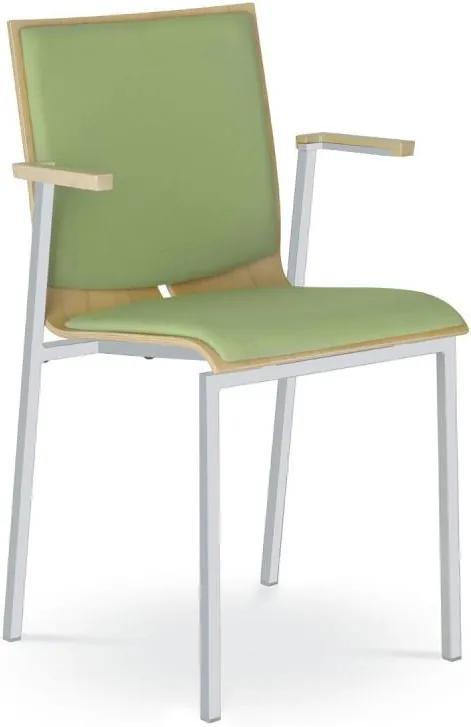LD SEATING Konferenční židle TWIST 252-N2, kostra šedá