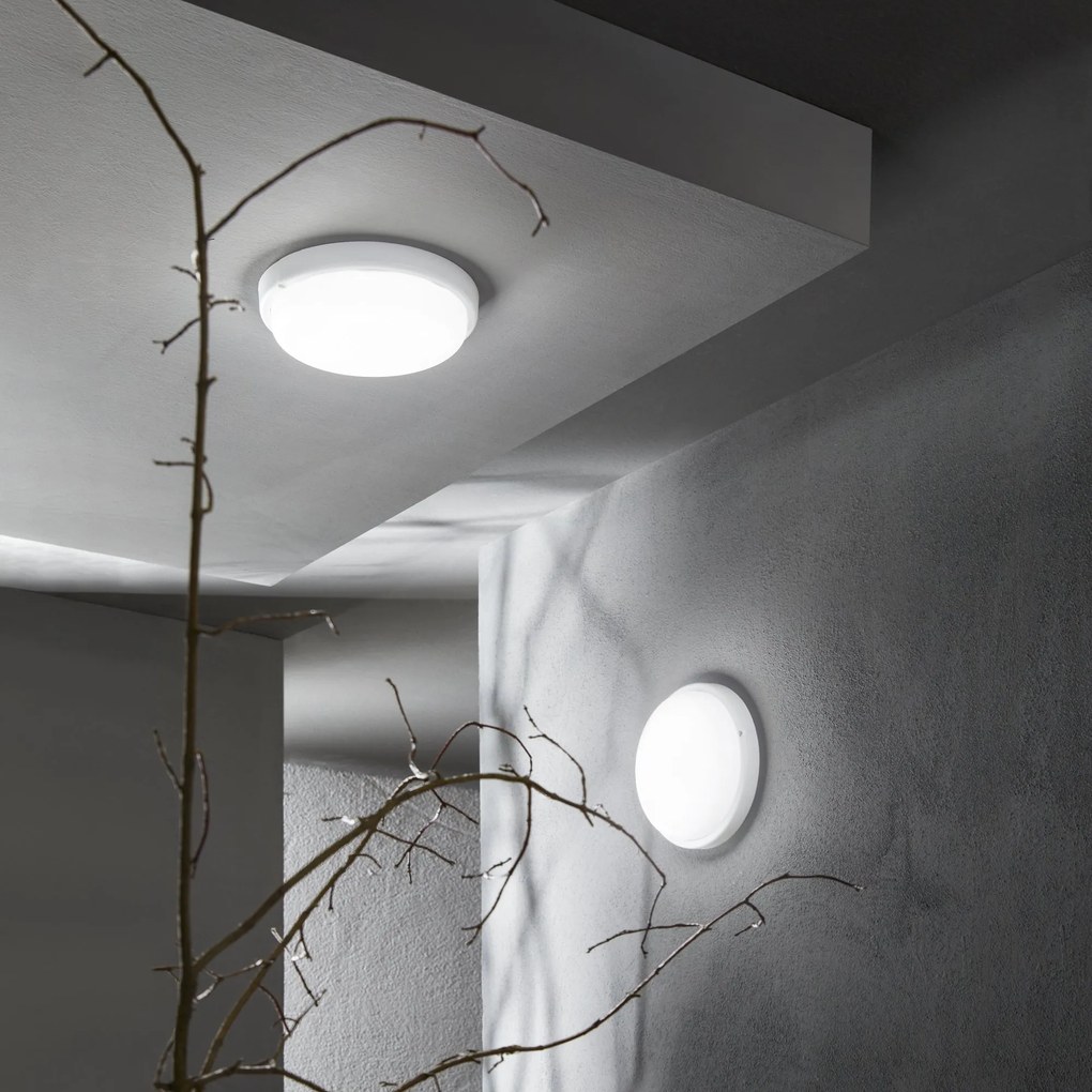 FAN LED-SPEEDY-18M Stropní svítidlo LED 18 W 4000 K IP65 pr.195x35 mm plast bílá - FANEUROPE