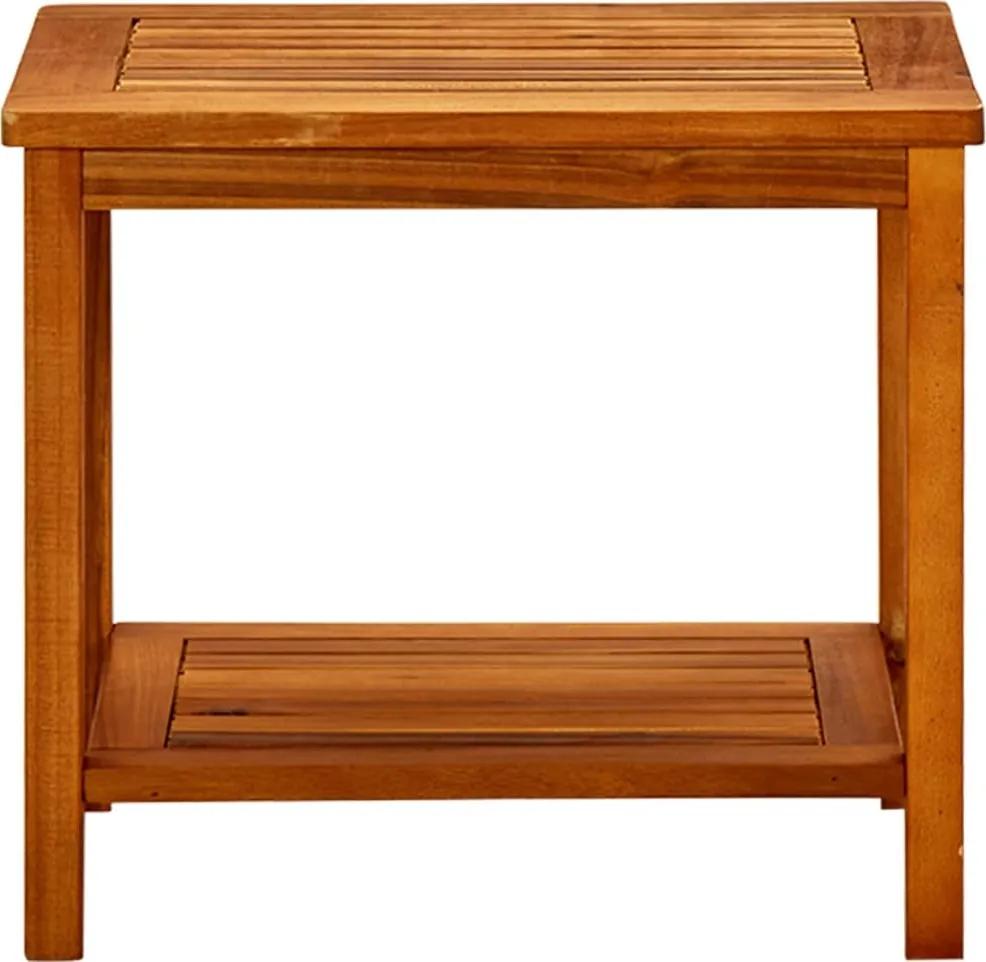 vidaXL Konferenční stolek 50 x 35 x 45 cm masivní akáciové dřevo [316404]