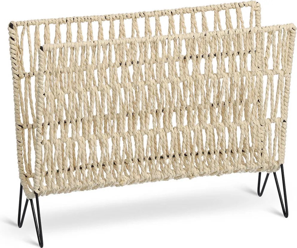 Stojan na novinz BOHO, 38 x 15 x 30 cm, ZELLER