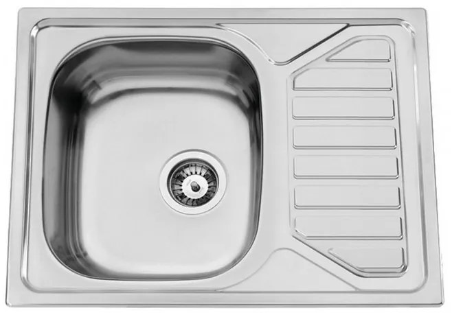 Dřez Sinks Okio 650, matný nerez