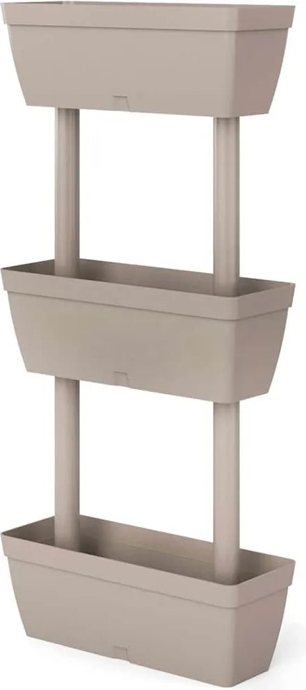 Zahradní truhlíky 6 ks 100 cm taupe 151825