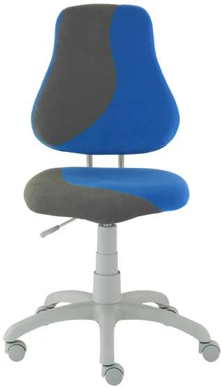 Dětská židle Fuxo S-line, modrá/šedá