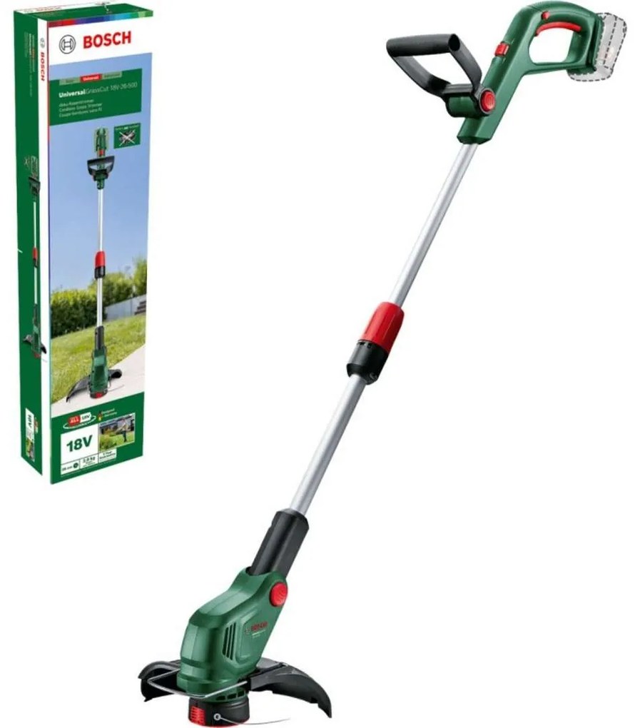 Bosch Zahradní technika - 18V AKU strunová sekačka, záběr 26 cm, bez baterie a nabíječky 06008C1F01