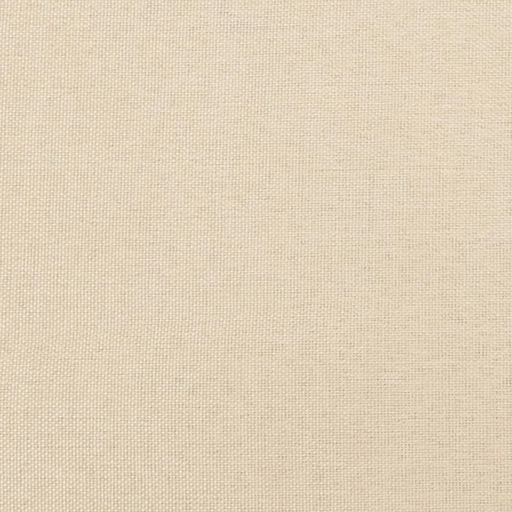 Box spring postel s matrací krémová 120x190 cm textil 3269662