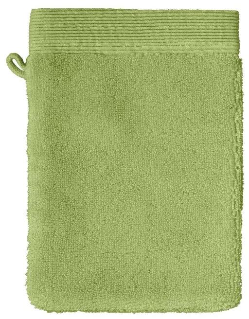SCANquilt modalový ručník MODAL SOFT zelená osuška 70 x 140 cm