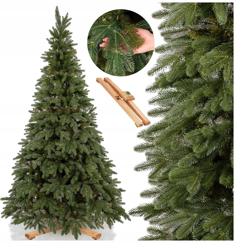 Umělý Vánoční Stromeček Borovice Zelená Royal Trees Delux Premium 240 cm Hustá Krása