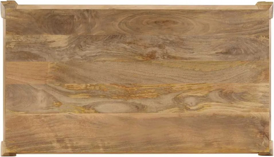 Konferenční stolek 110 x 60 x 40 cm masivní mangovníkové dřevo 247110