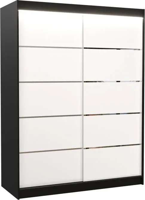 Posuvná skříň s LED osvětlením LUFT 150