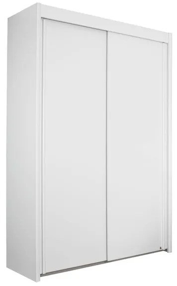 Sconto Šatní skříň KING 2 bílá, 151 cm, bez zrcadla