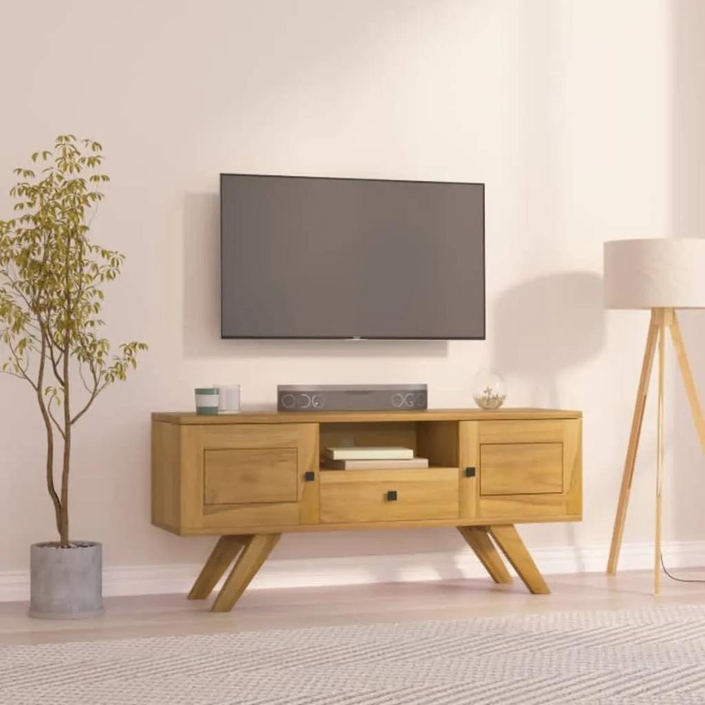TV stolek 110 x 30 x 50 cm masivní teakové dřevo - Default Title
