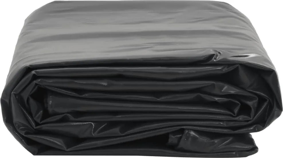 Plachta antracitová 1 x 2,5 m 650 g/m² 156099