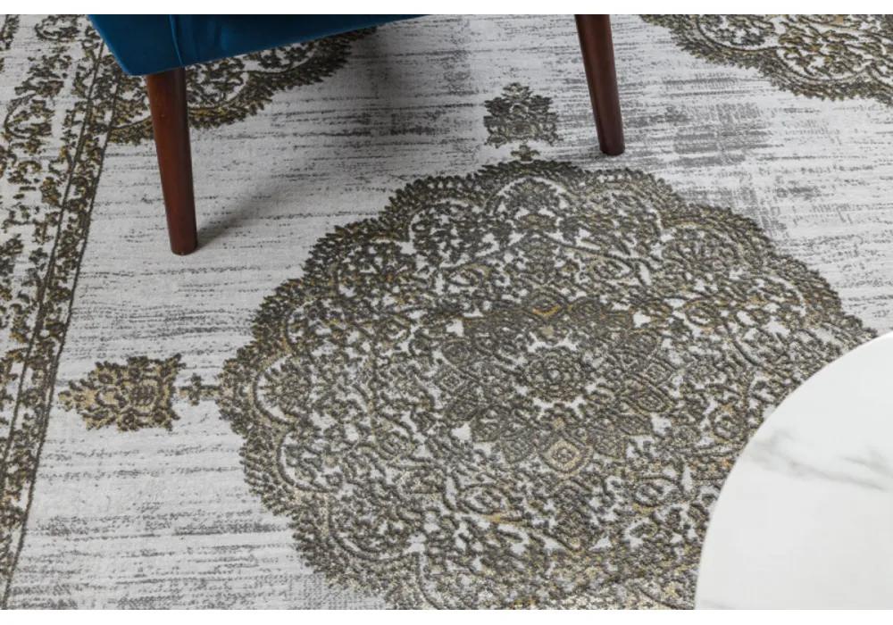 Kusový koberec Taura zlatošedý 200x290cm