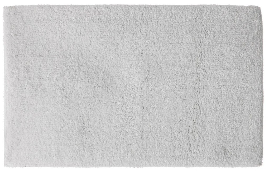 Koupelnová předložka, oboustranná, 100% bavlna, bílá, 80 x 50 cm