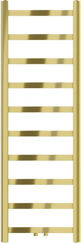 Mexen, koupelnový radiátor Mexen Bolt 1200 x 400 mm, 220 W, zlatý - W126-1200-400-00-50