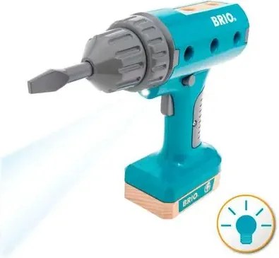 BRIO Stavebnice BUILDER Vrtačka na baterie / od 3 let