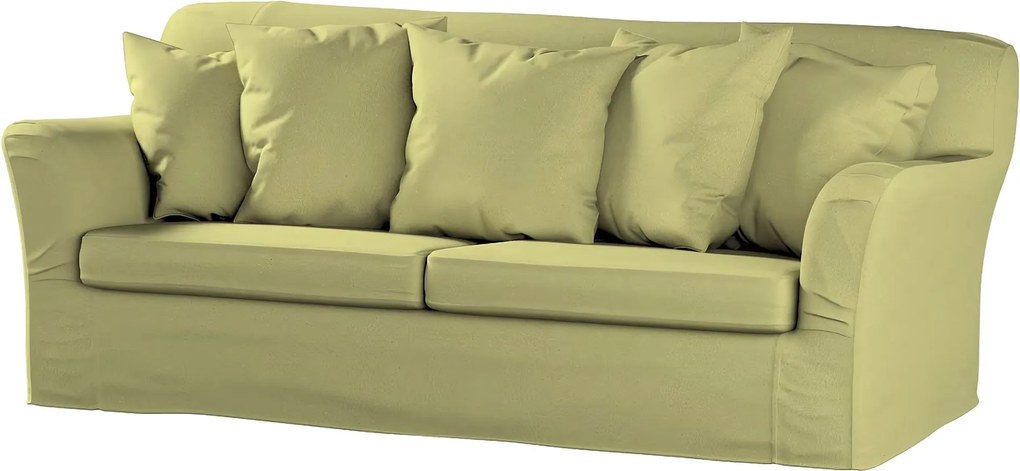 Potah na pohovku IKEA Tomelilla rozkládací barva zelená látka lesklé, sametová
