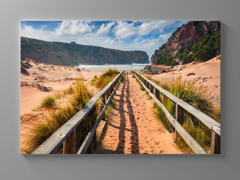 Obraz cesta na pláž itálie Rozměr: 150 x 100 cm