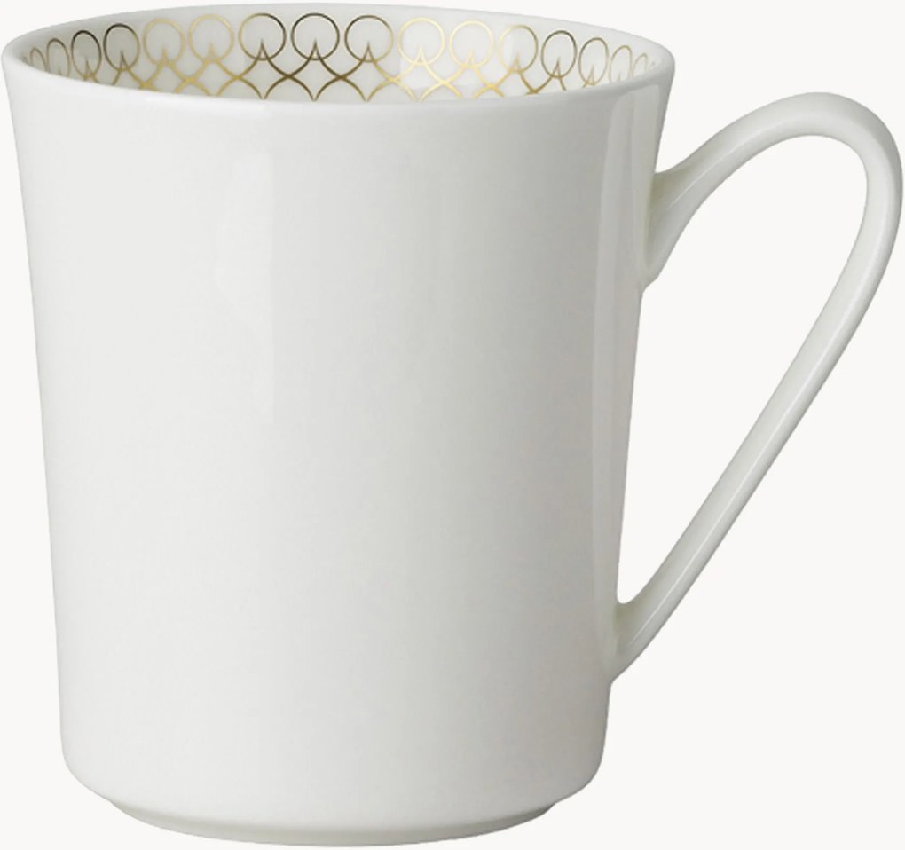 Sada hrnků z kostního porcelánu Jade, 6 dílů