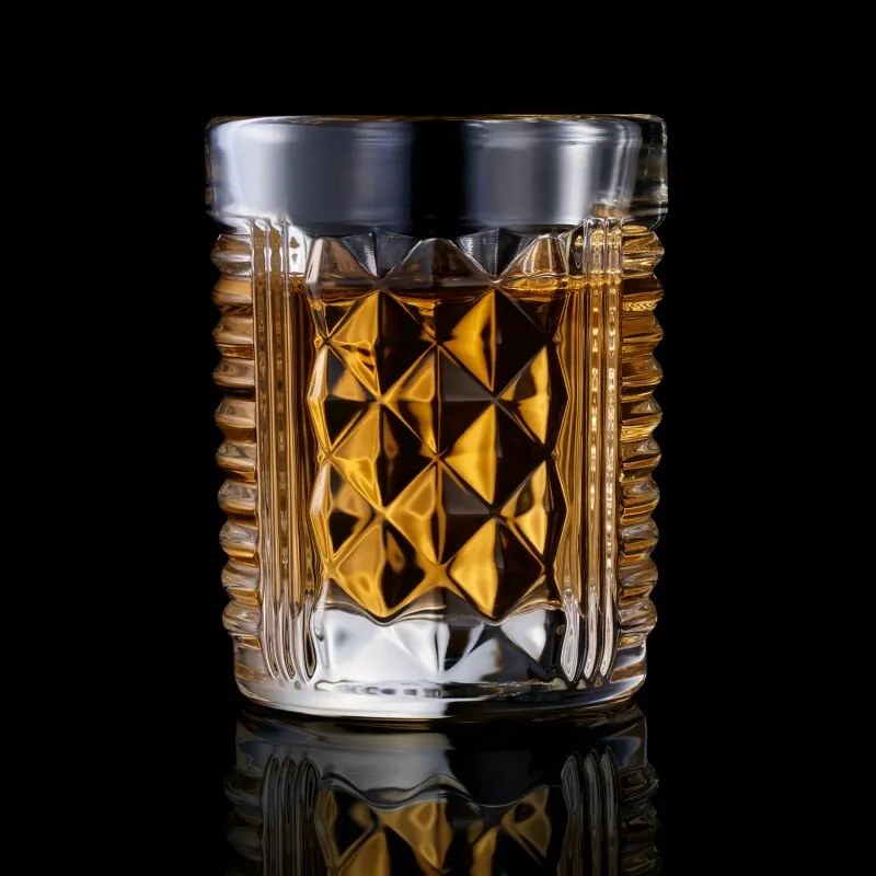 Sklenice na whisky/na alkohol 0,06L, AFTER, čirá, set 4 ks, DÁRKOVÉ BALENÍ 4ks|La Rochere