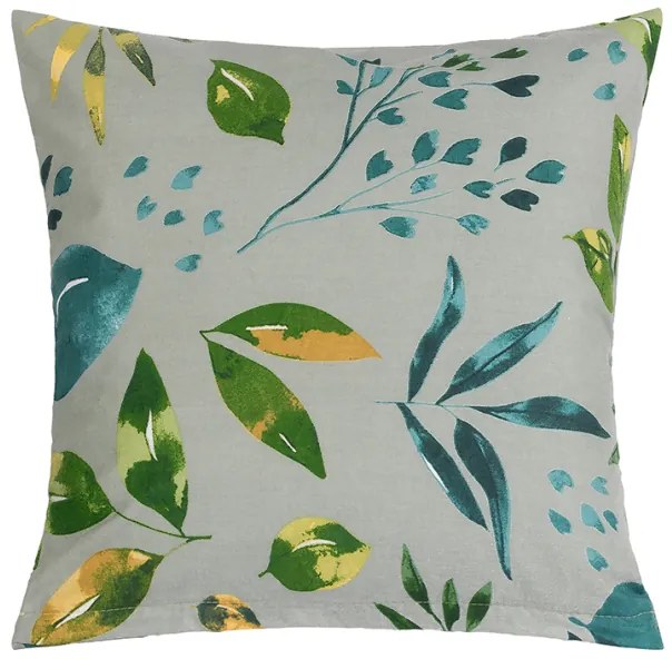 Bellatex Povláček bavlněný 40x40 cm Lupínek zelená, khaki, šedá