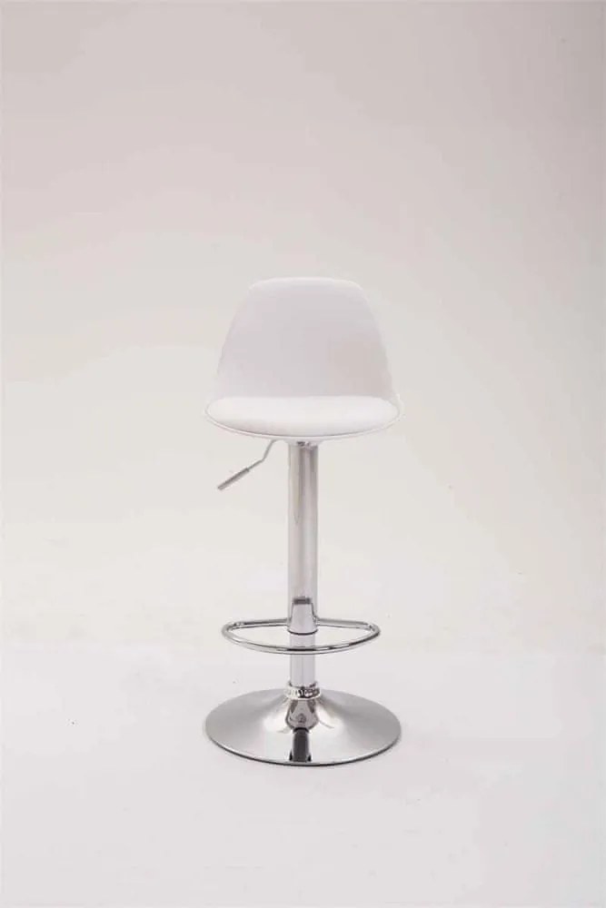 Bhm germany Barová židle Kyla II., syntetická kůže, bílá